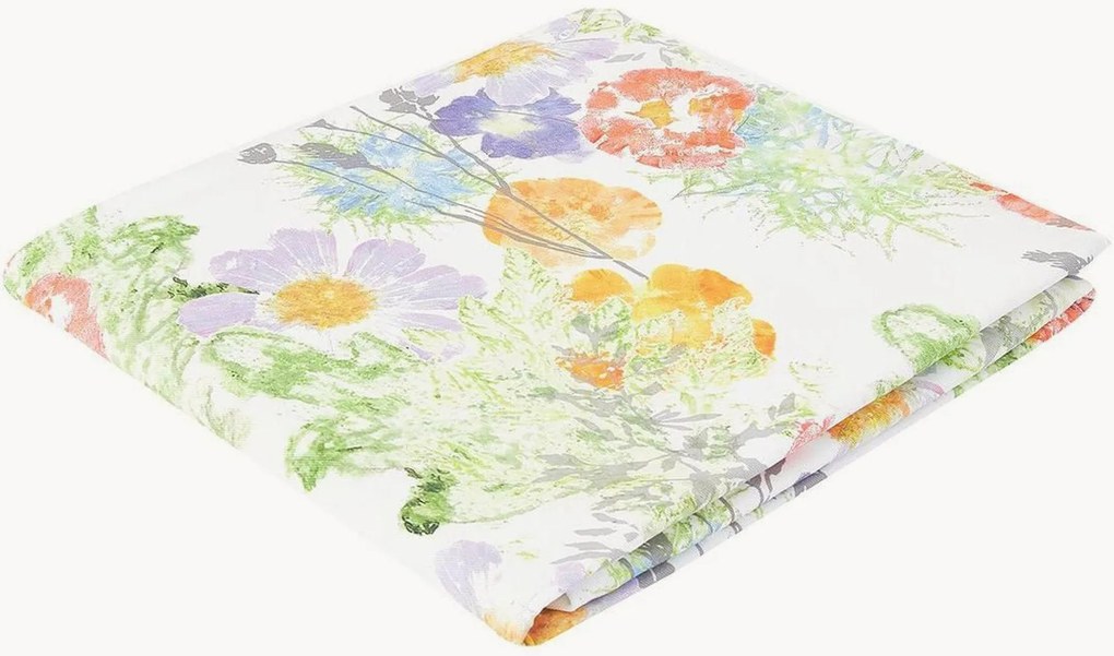 Žakárový ubrus z bavlny Mille Fleur Sauvage Floraison