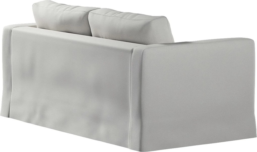 Potah na pohovku IKEA  Karlstad 2-místná , nerozkládací, dlouhý barva šedá látka pletený vzor