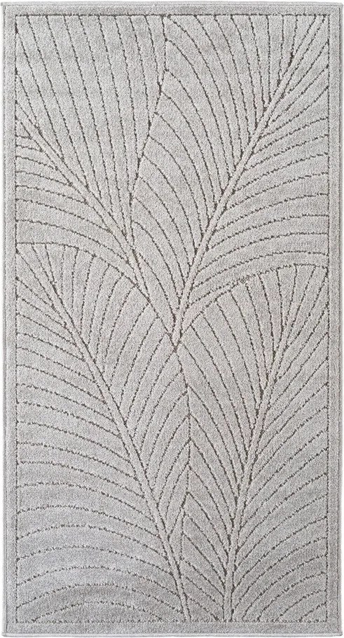 Vnitřní a venkovní koberec ve stříbrné barvě 80x150 cm Nova 1203 – Ayyildiz Carpets