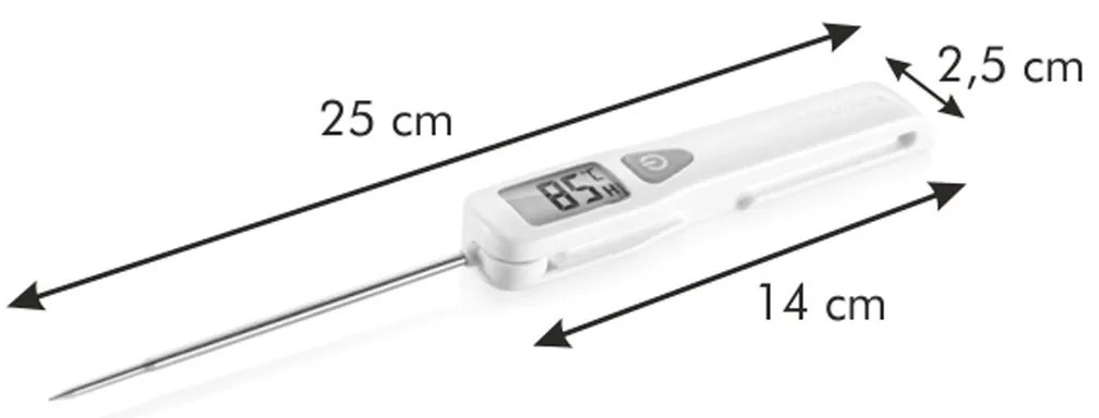 TESCOMA Digitální teploměr ACCURA, sklápěcí