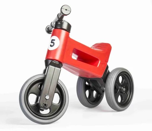 Odrážedlo FUNNY WHEELS Rider Sport červené 2v1