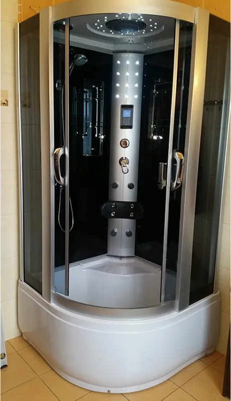 BPS-koupelny Hydromasážní box HYD-Limer 90, 90x90 bez sauny