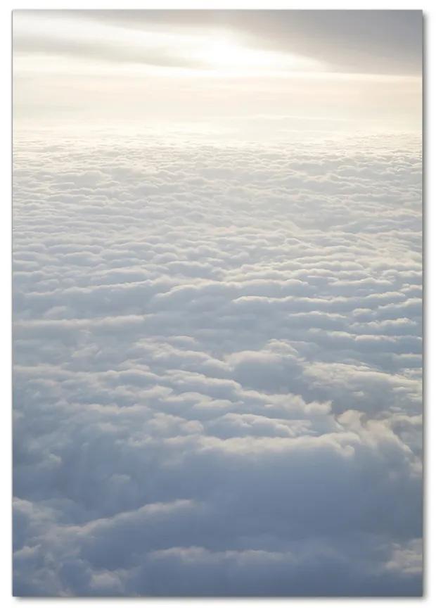 Wallmuralia Foto obraz akrylové sklo Let nad mraky 70x100 cm