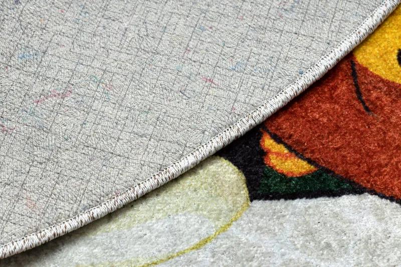 Dywany Łuszczów Dětský kusový koberec Junior 51595.801 Africa - 80x80 (průměr) kruh cm