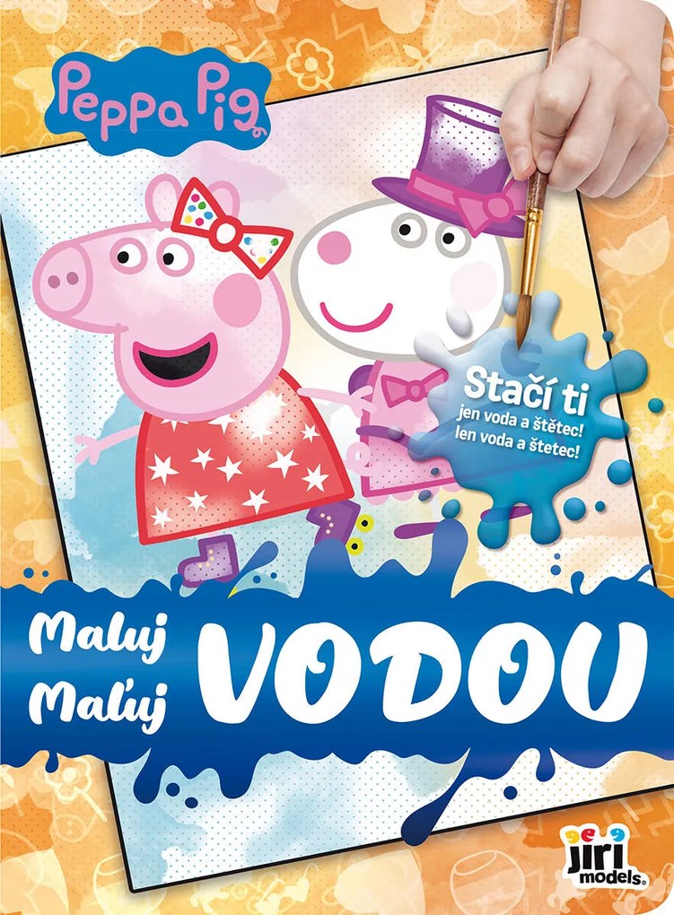 JIRI MODELS Maluj vodou Peppa Pig I. omalovánky 3