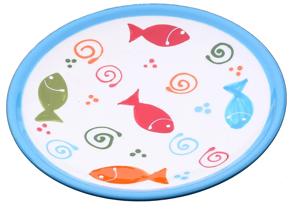 PECES COLORES Talíř mělký 21 - M