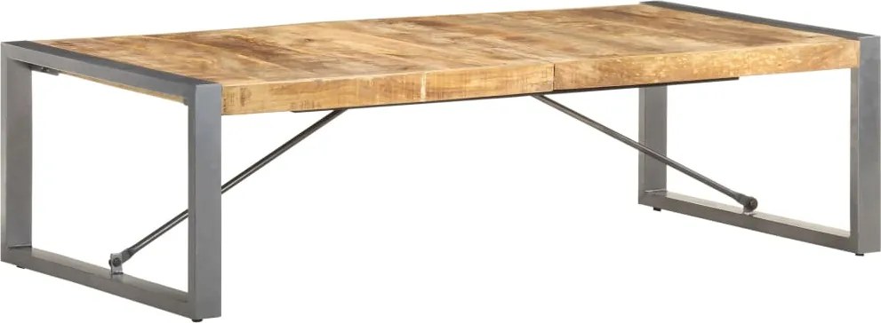Konferenční stolek 140 x 70 x 40 cm hrubé mangovníkové dřevo 321587