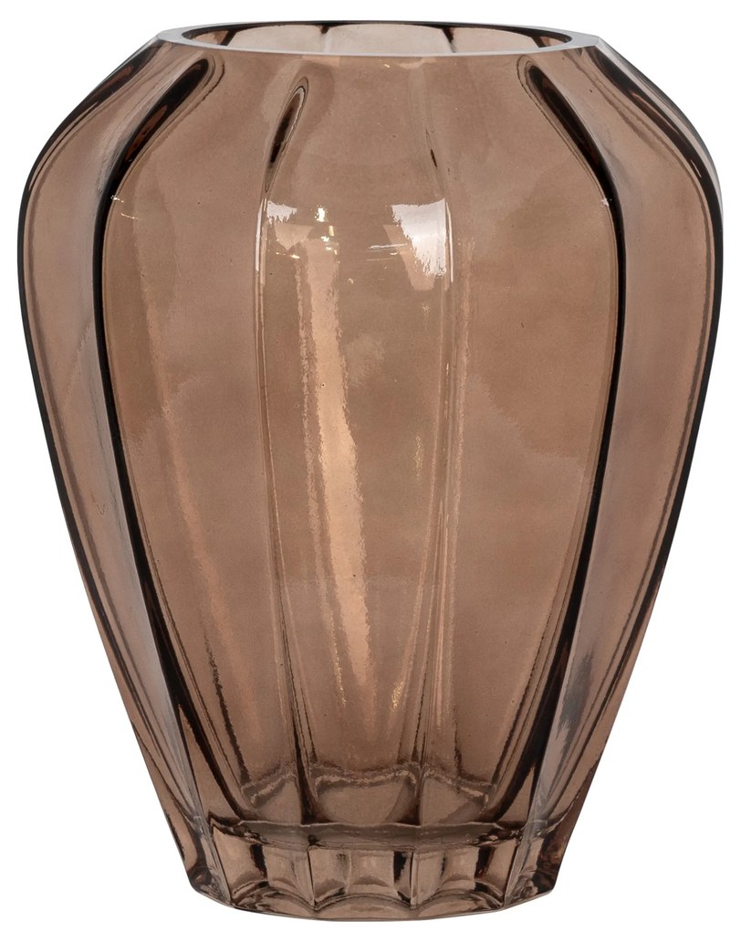 House Nordic Skleněná váza HEART 29 cm 7013990090