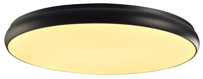 ACA DECOR LED stropní svítidlo KALLISTA 54W/230V/3000K/4320Lm/120°/IP20, Flicker free, kruhové černé