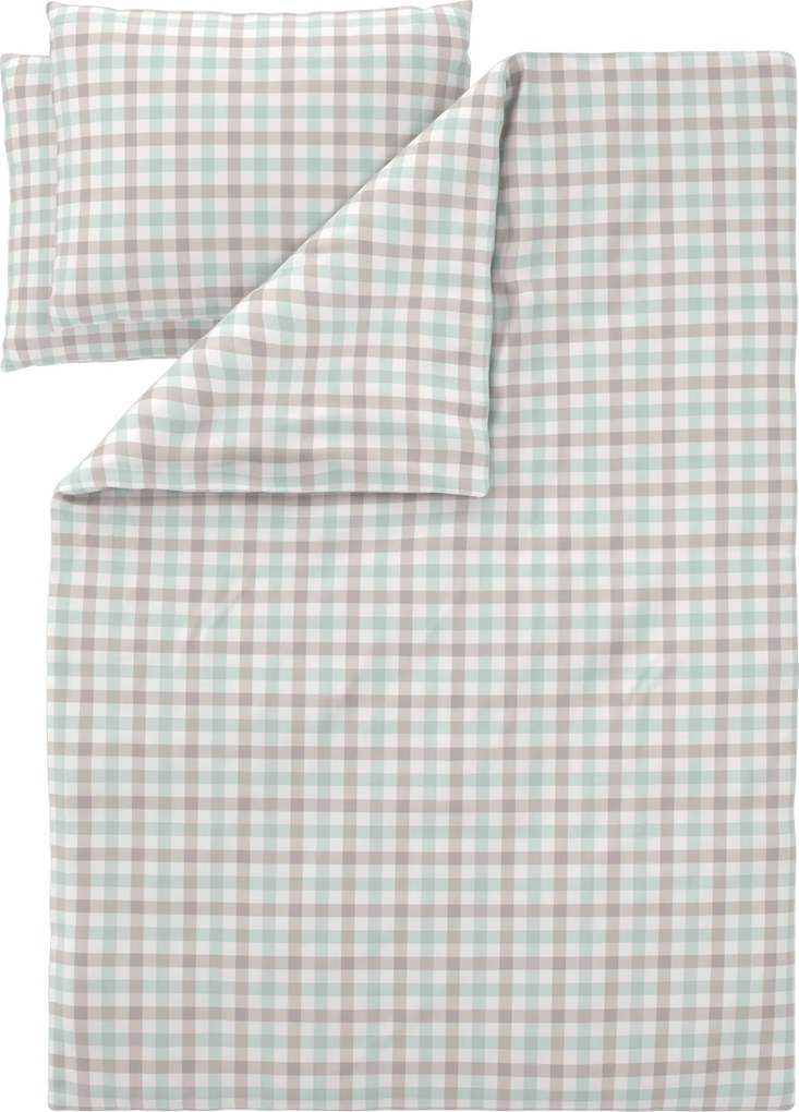 Livarno® Ložní povlečení z mikrovláknitého saténu, 200 x 220 cm, 70 x 90 cm (kostkovaná)