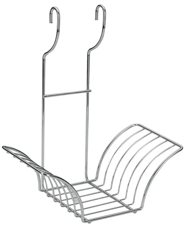 Závěsný držák na pokličky z pochromované oceli Lonardo – Metaltex
