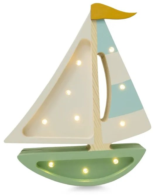 Little Lights Lampa Sailboat Olive Tree