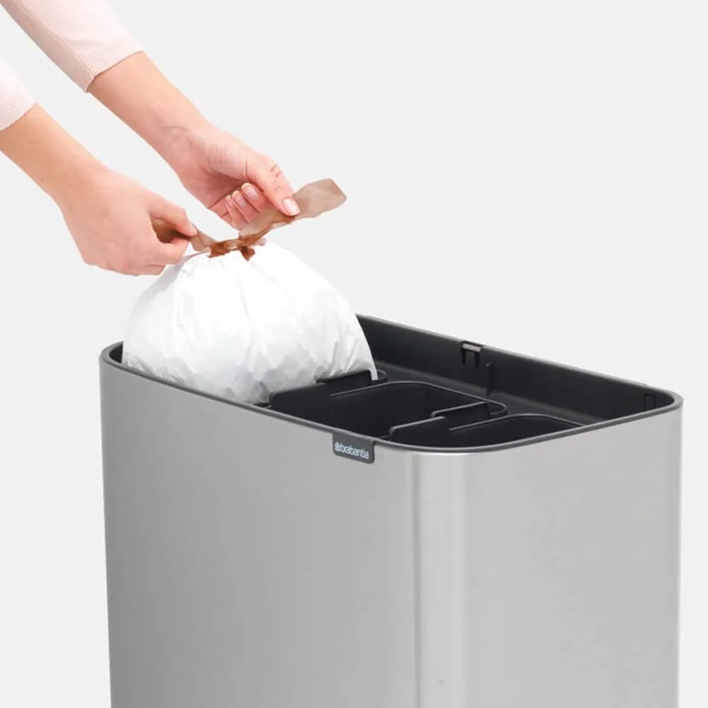 Brabantia BO Touch Bin 3x11L matná ocel otiskuvzdorná