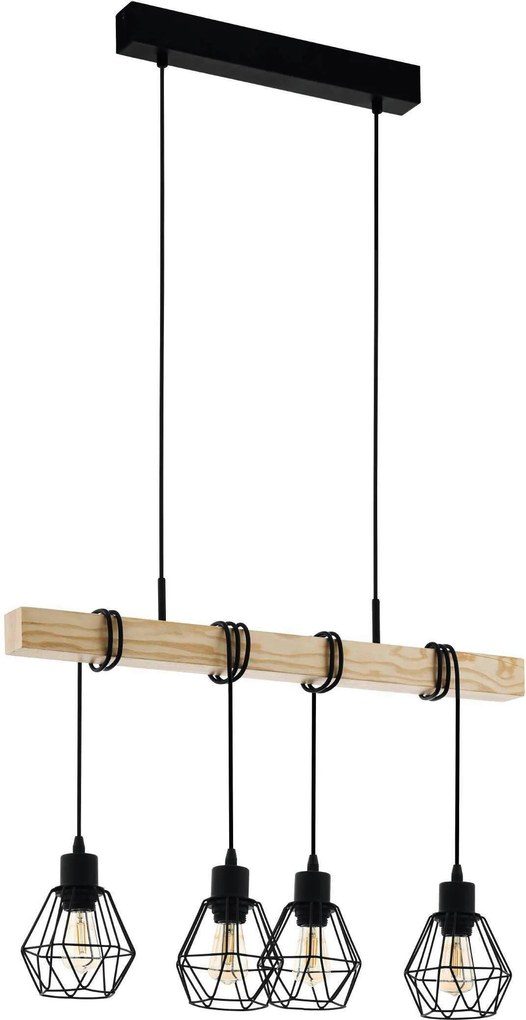 XXXLutz ZÁVĚSNÉ SVÍTIDLO, 70/20/110 cm Eglo - Online Only svítidla - 003348270301