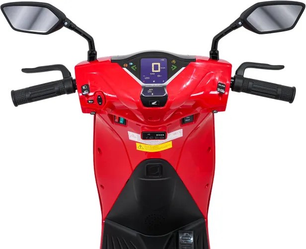 Elektrická motorka HONDA SH125I červená