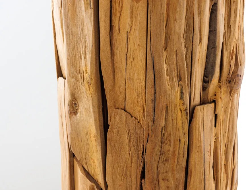 Designová stojanová lampa Nash přírodní