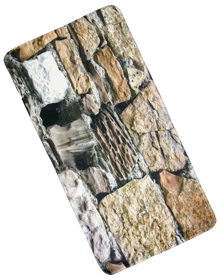 TP 3D Podlahová předložka 60x120 Kamenná zeď