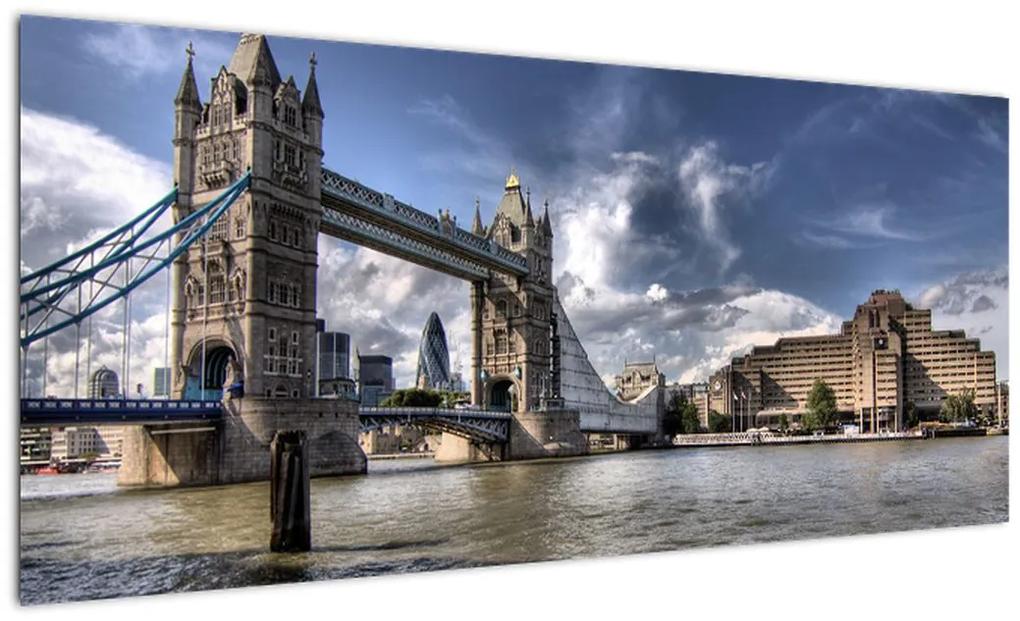 Tower Bridge - moderní obrazy (100x40cm)