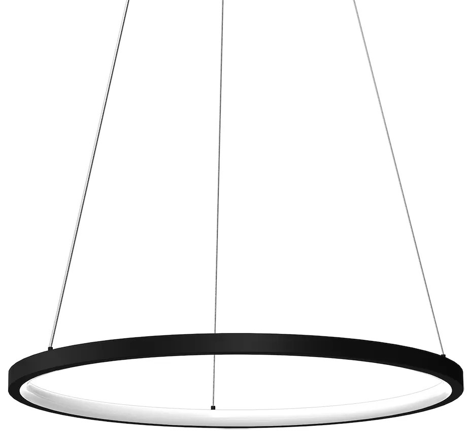 Závěsné LED svítidlo Hoop, 1x LED 27w, 4000k, b
