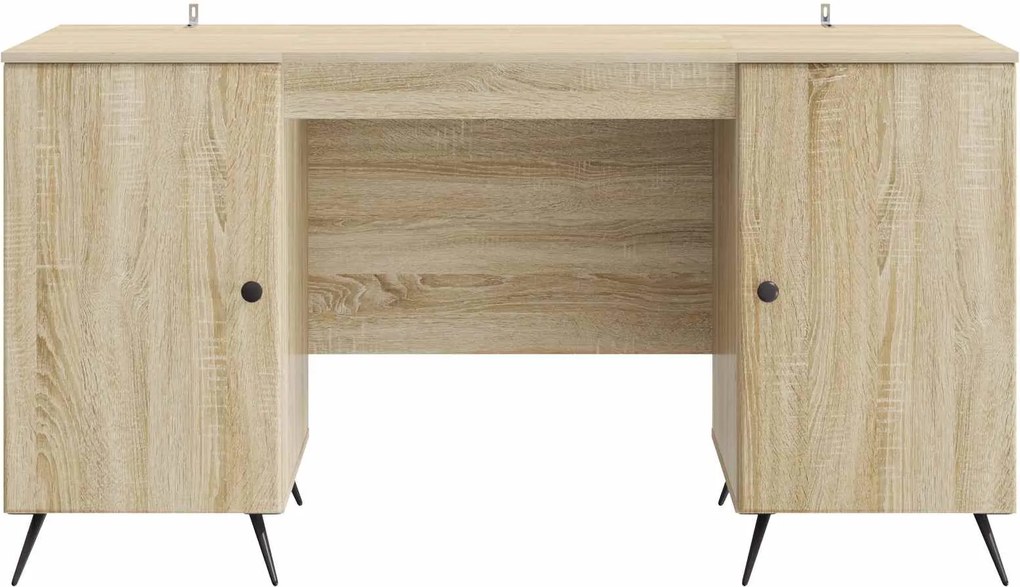 Stůl Dub sonoma 142,5 x 50 x 75 cm Kompozitní dřevo 3414632