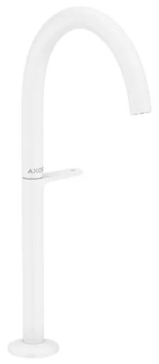 Axor One Select - Umyvadlová baterie 260 k umyvadlové míse s odtokovou soupravou Push-Open, bílá matná 48030700