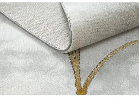 Dywany Luszczow Kusový koberec EMERALD EXCLUSIVE 1016 art deco, mramor krém / zlato Rozměr koberce: 240 x 330 cm