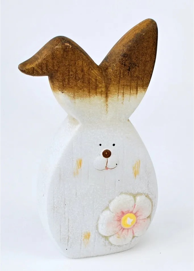 Velikonoční keramický zajíček Floret, 20 cm