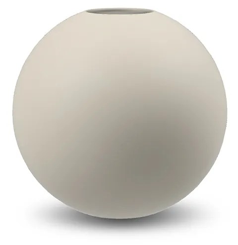 Cooee Design, Kulatá váza Ball Shell | krémová Velikost: 20 cm HI-028-03-SH