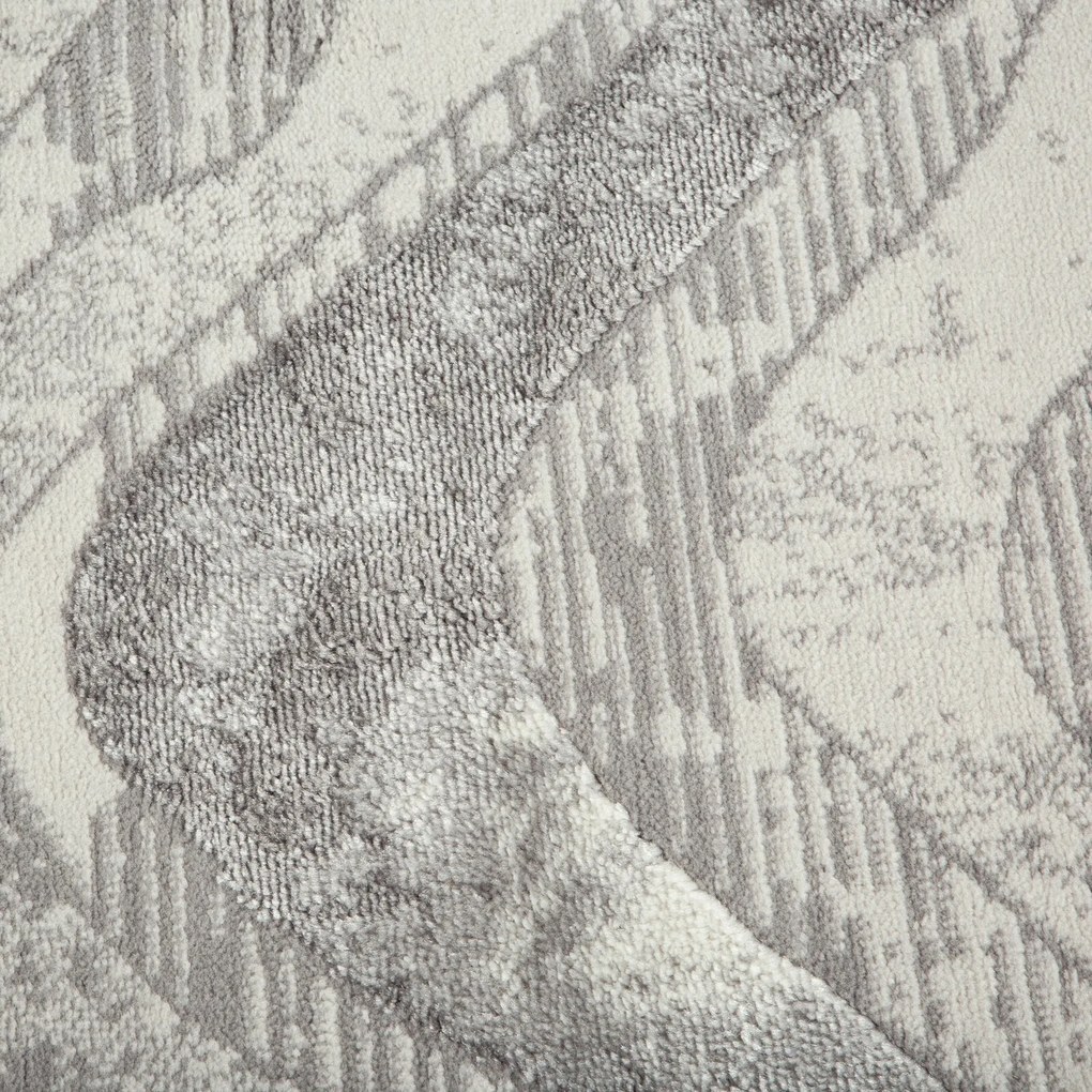 Koberec Monaco4, 120x170 cm, krémový/šedý