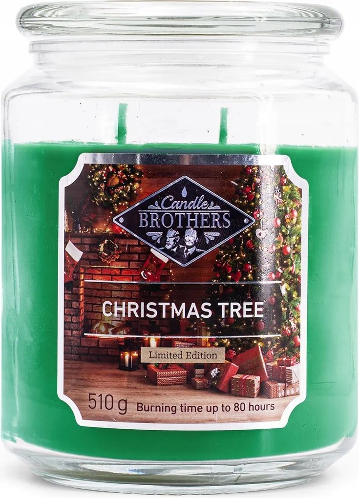Velká svíčka Christmas Tree Candle Brothers