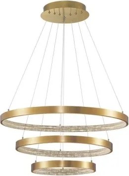 Závěsné LED svítidlo NOVA LUCE PRESTON 112W 3000K 9862853 stmívatelné Triac