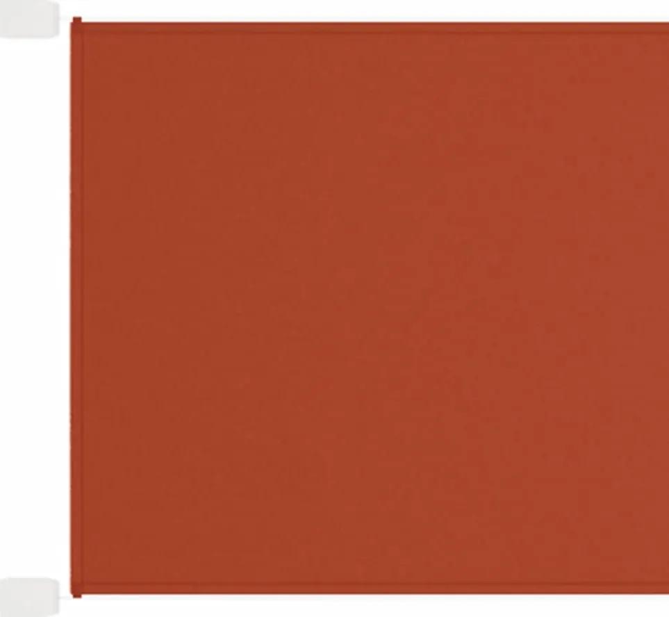 vidaXL Vertikální markýza 180 x 1 000 cm oxfordská látka [148225] Barva: Cihlová