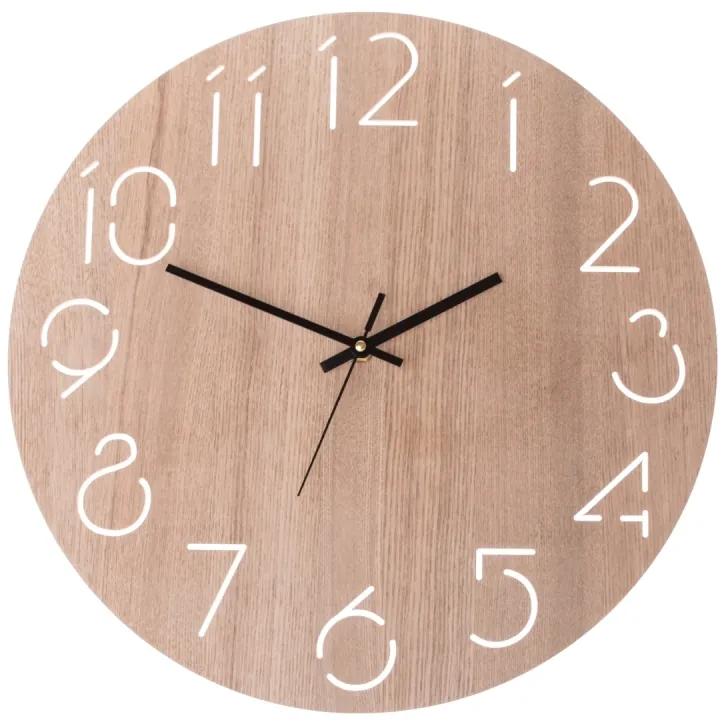 Dřevěné hodiny 40cm