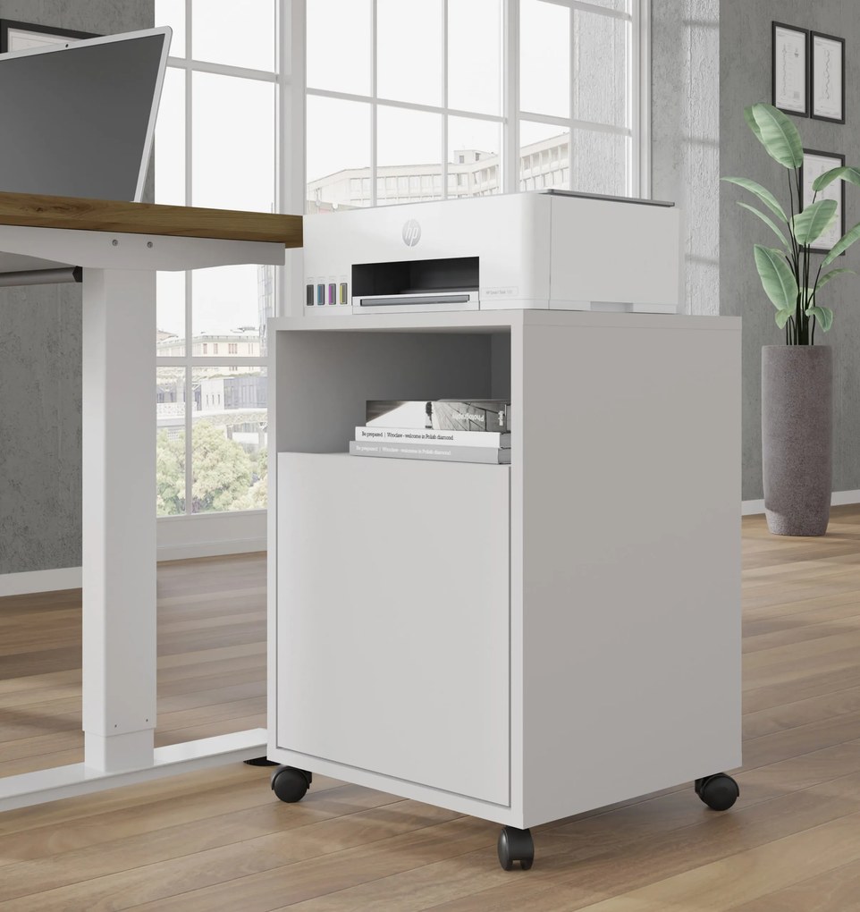 BIM Skříňka pod psací stůl BIMotion 60 cm bílá