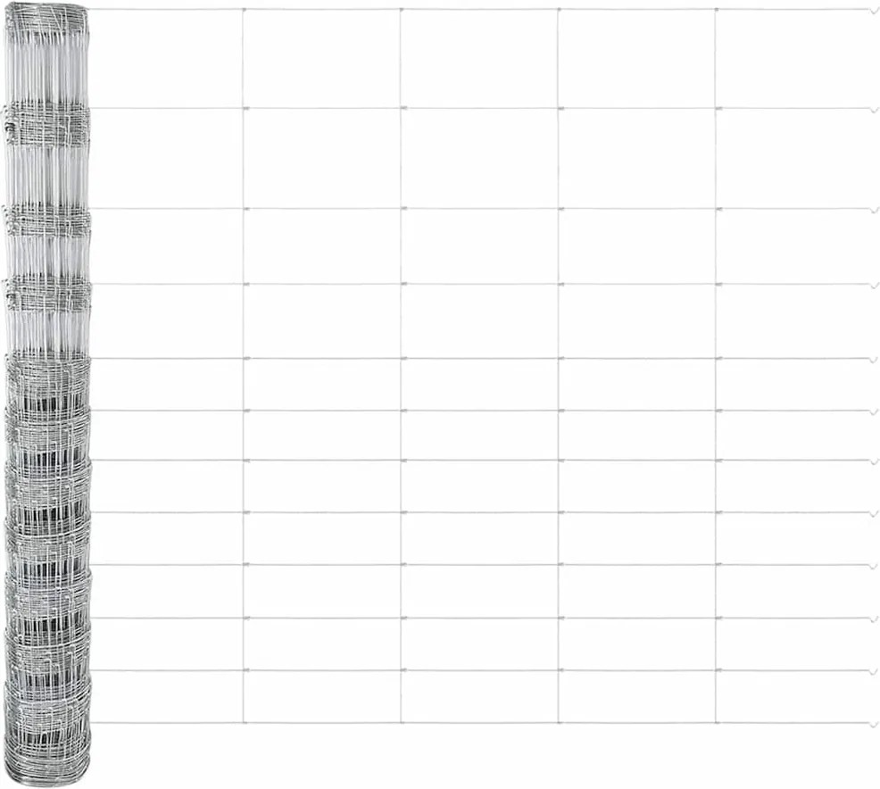 Svařované drátěné ploty s hroty 25 x 1,4 m Pozinkovaná ocel 3351432