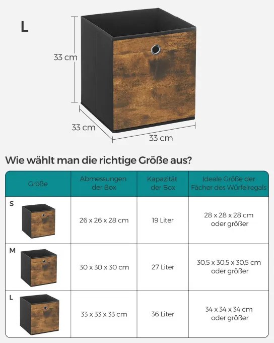 Set stohovatelných boxů RFB133B01 (6 ks)