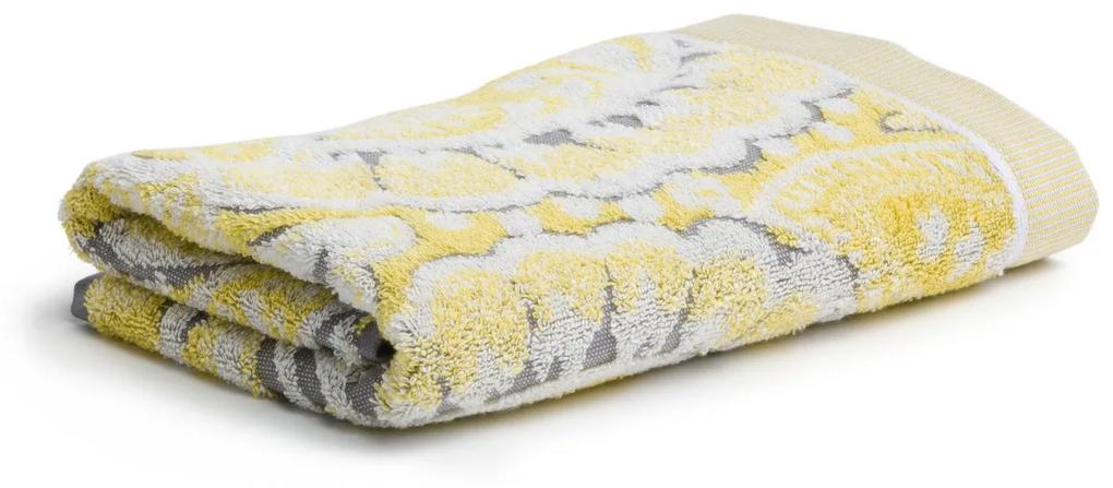 ETHNO Allover ručník 50 x 100 cm yellow +