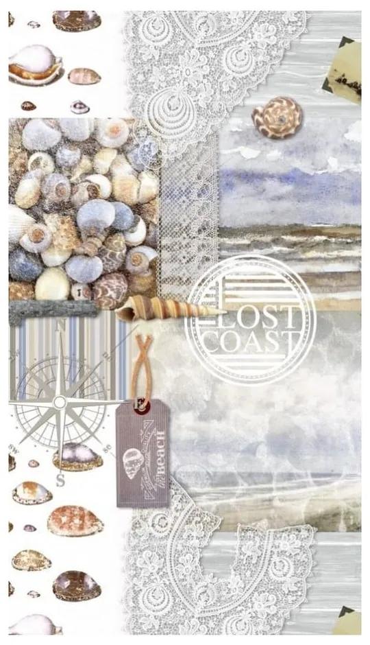 Plážová osuška s potiskem Good Morning Abel, 100 x 180 cm