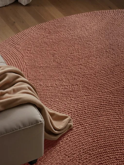 Koberec Hanse Home Calmio růžový kruh
