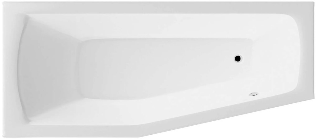 Aqualine - Vana Opava 160x70x44 cm, levá, bílá C1670
