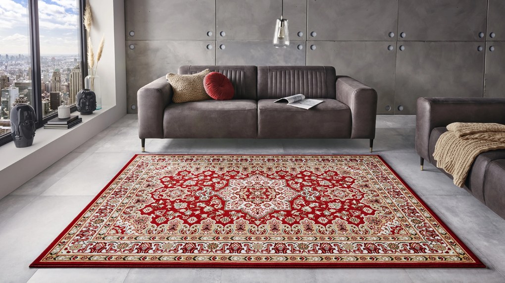 Nouristan - Hanse Home koberce Kusový koberec Mirkan 104103 Red ROZMĚR: 120x170