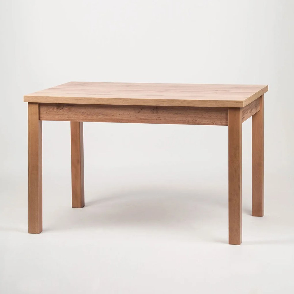 Stima Stůl UDINE 160x80 + 40 cm bílá
