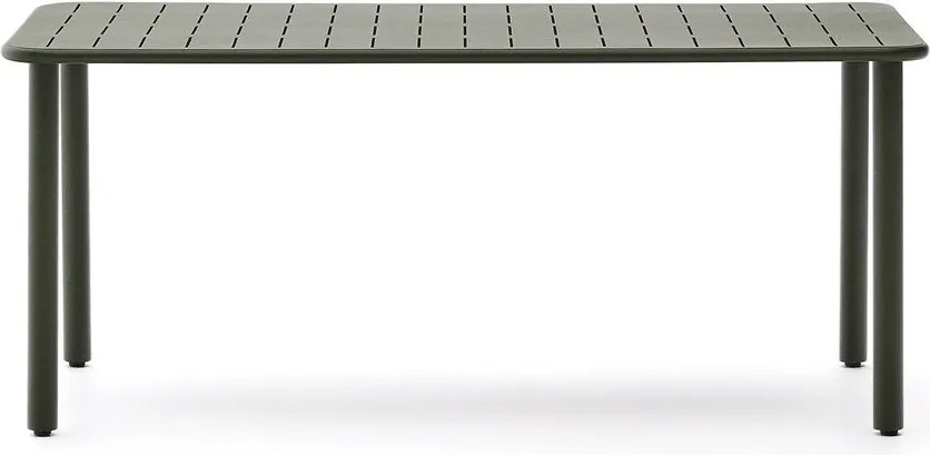 Ocelový zahradní jídelní stůl 90x180 cm Brai – Kave Home
