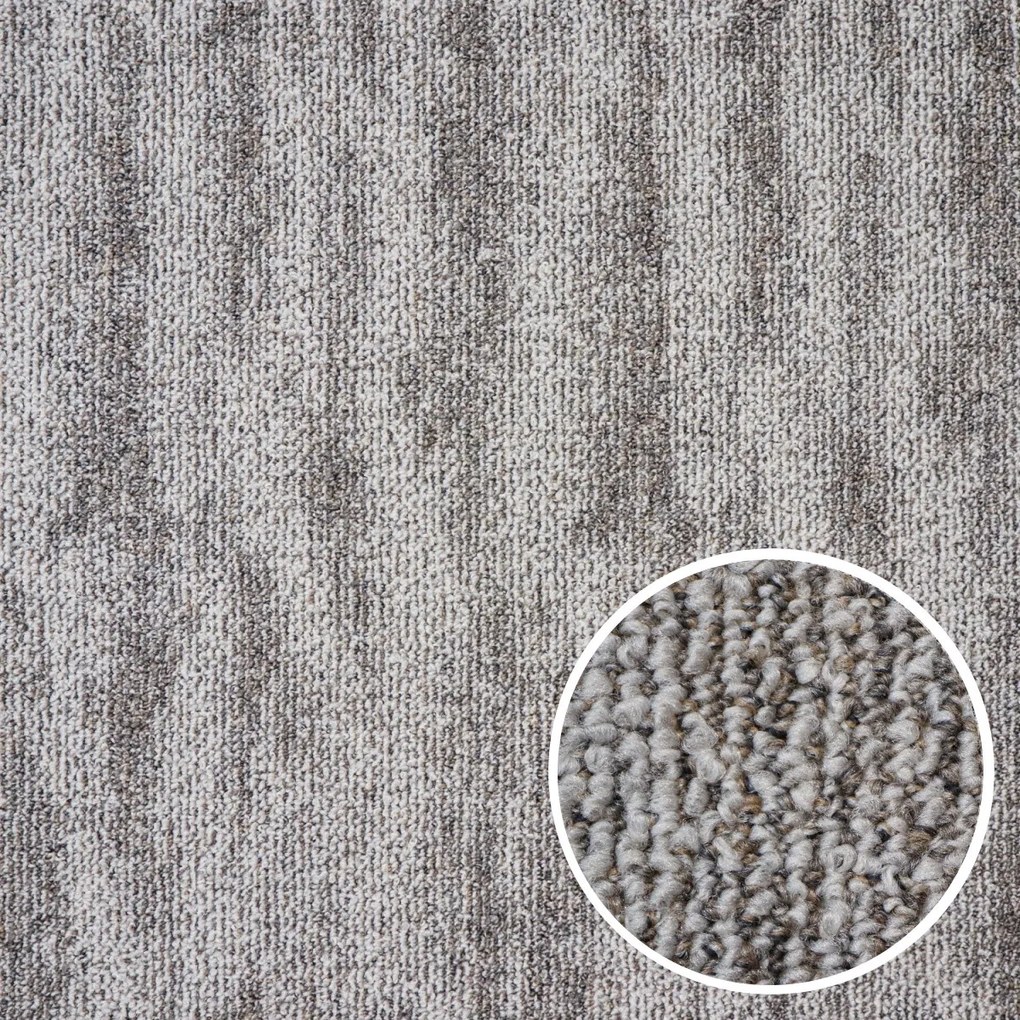 Spoltex, Metrážový koberec Ocean 83290 Beige, na míru, šíře 4m, béžová, filc, ložnice
