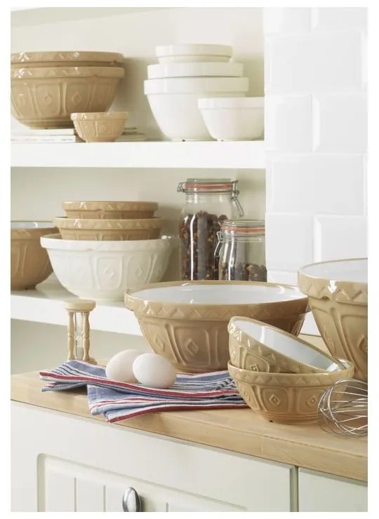 Béžová mísa z kameniny ø 26 cm In the Forest – Mason Cash