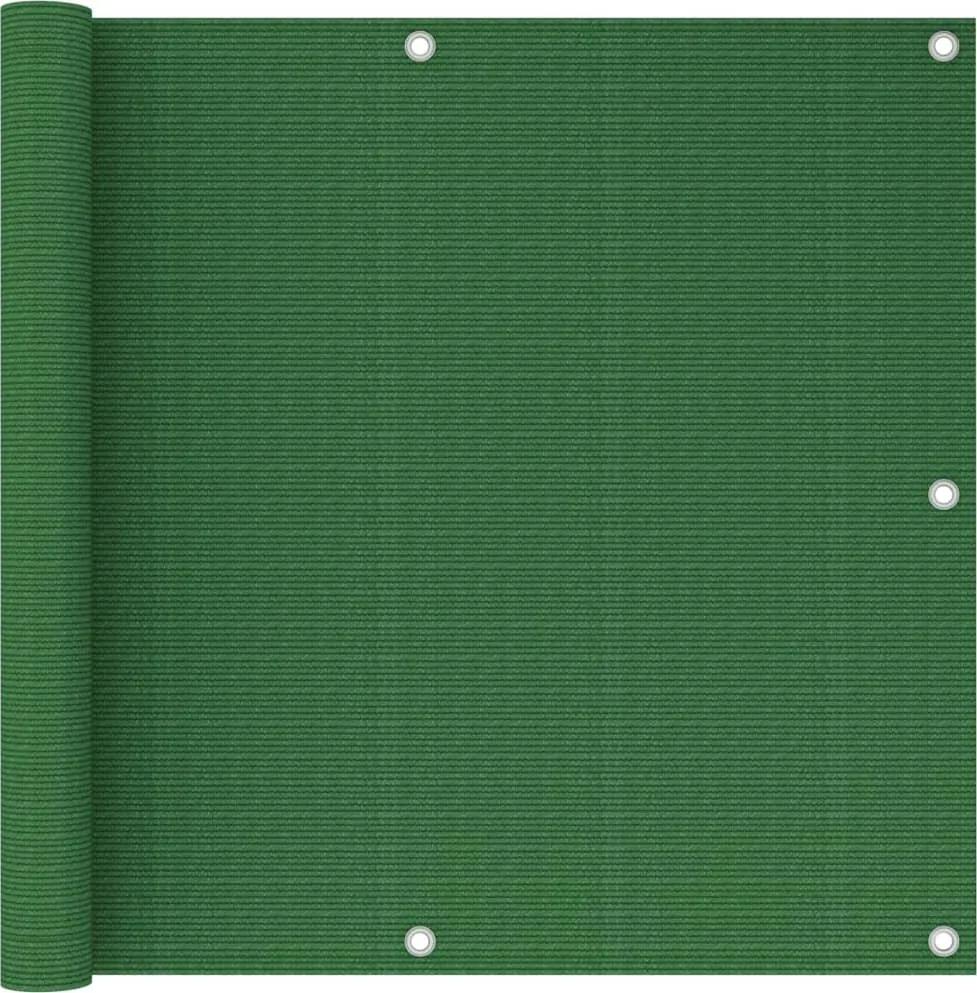 vidaXL Balkonová zástěna 90 x 600 cm HDPE [42323] Barva: Tmavě zelená
