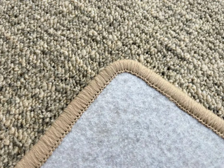 Vopi | Kusový koberec Alassio béžový - Kruh průměr 57 cm