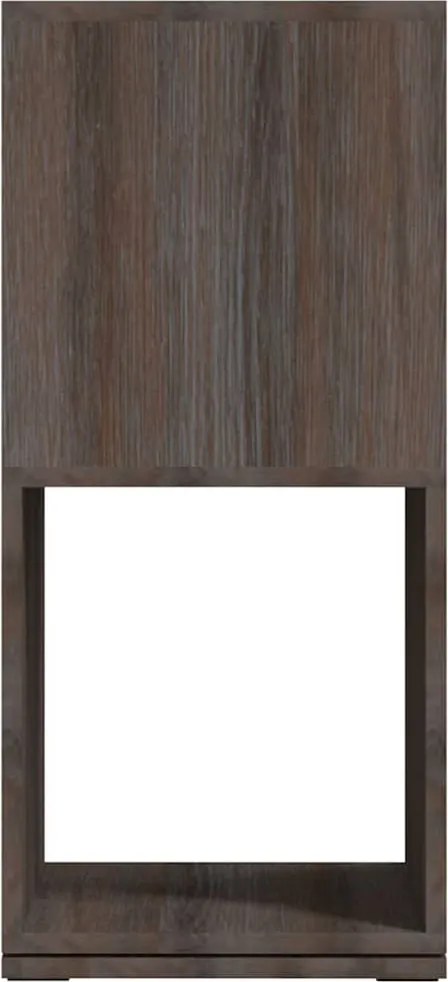 Otočná skříňka šedá a dub sonoma 34,5 x 34,5 x 75,5 cm kompozit 339561