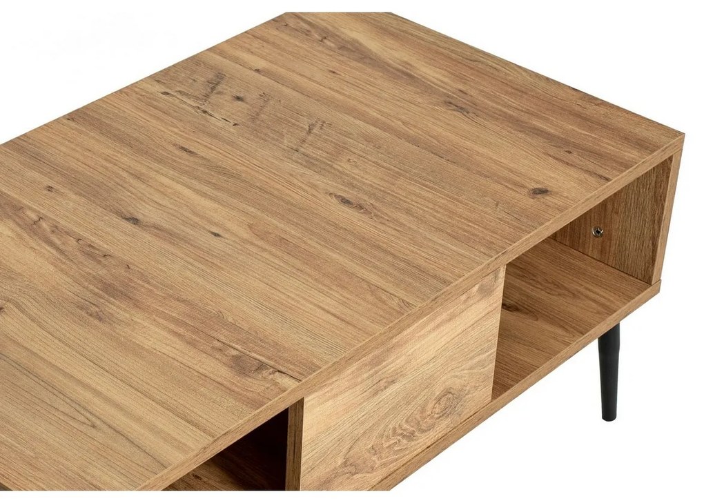Konferenční stolek Bukle Atlantic Pine and Black