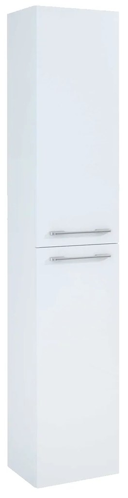 Elita Barcelona, ​​vysoká skříňka 30x24x150 cm, 2D HG PDW, bílá lesklá, ELT-164345